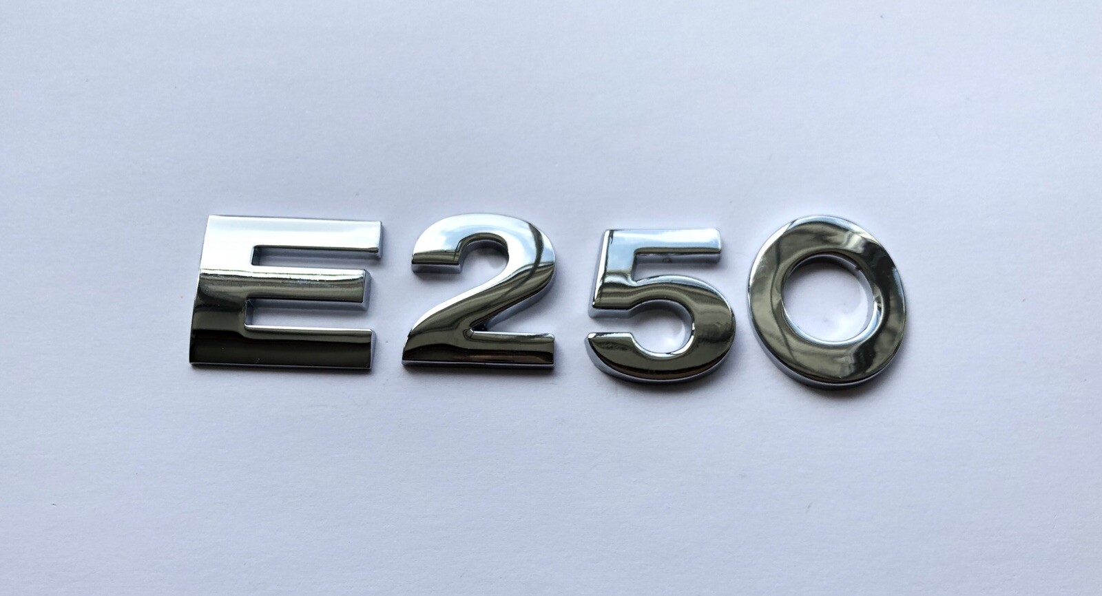 Chrome QUALITY 3D Self-adhesive Car Letter badge emblem sticker ...