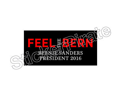 * Car Magnet * Feel The Bern 2016 Bumper Sticker Trm 265 | eBay