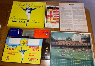 1955 DETROIT FOOTBALL GAME FRANK CAVANAUGH’S AMERICAN FOOTBALL GAME GO ...