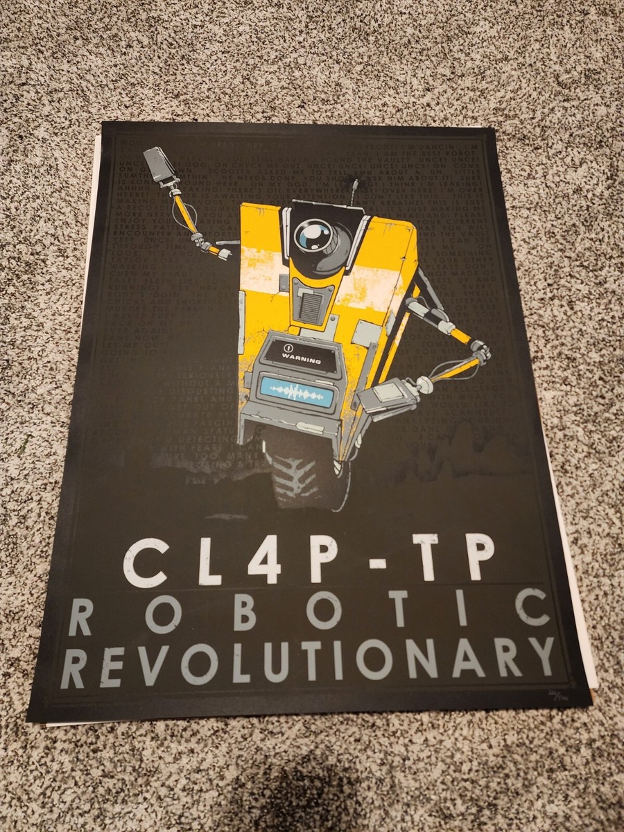 Claptrap Wallpaper Claptrap CL4P TP Digital Art By Overide