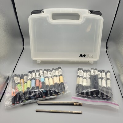 Art Markers: 36-AD, 2-Prisma and a Carrying Case | eBay