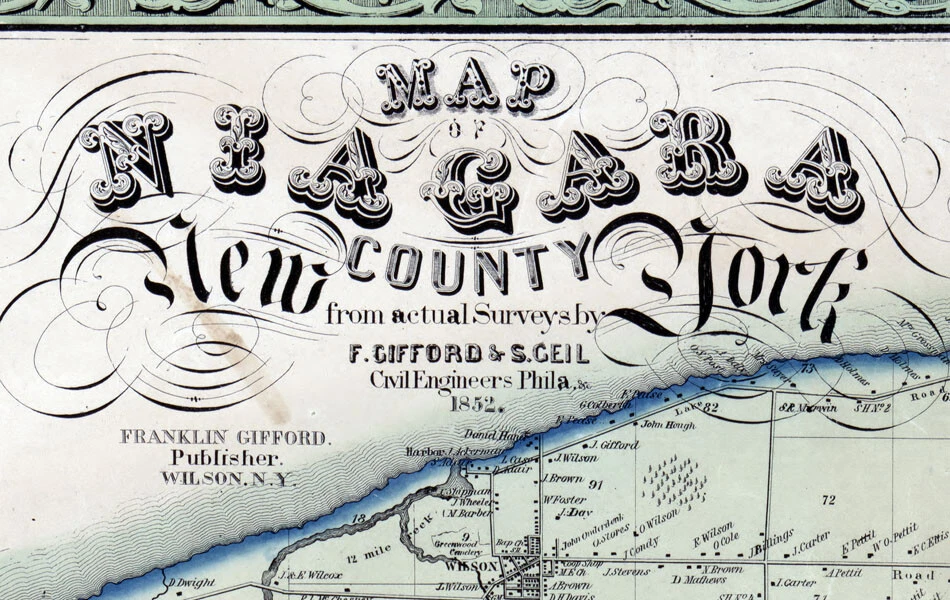 Niagera County Map