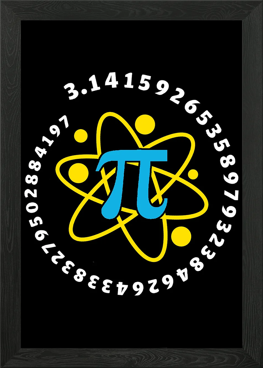Math Framed Wall Art Poster Canvas Print Picture | eBay UK