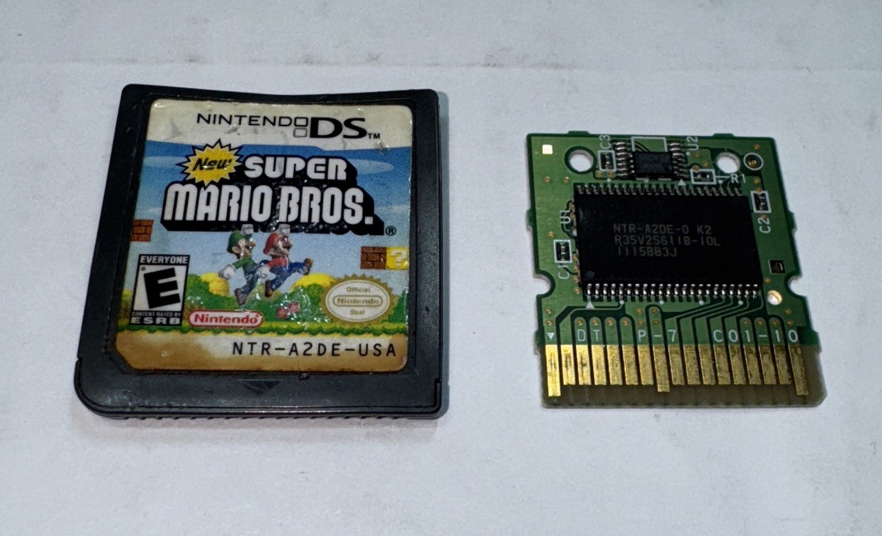 New Super Mario Bros. Authentic Nintendo DS Not Working for Parts or ...