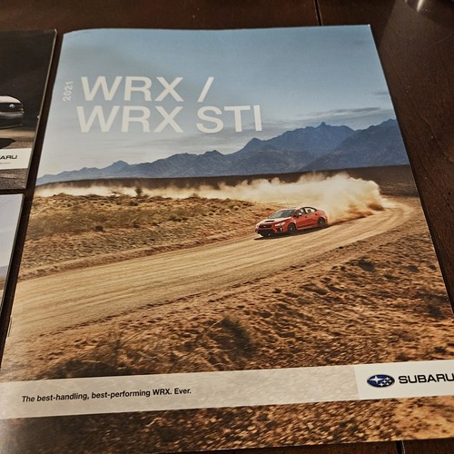 2021 SUBARU WRX WRX STI 22-page Original Sales Brochures Lot | eBay