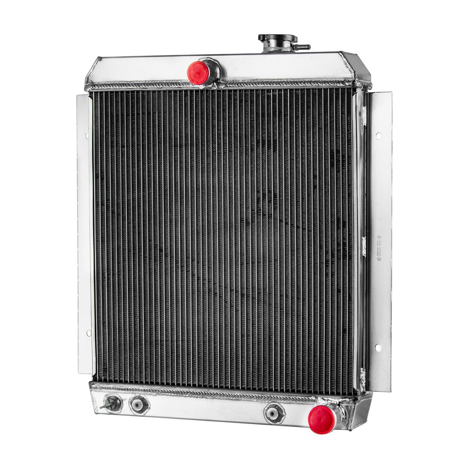 4 Row Aluminum Radiator for 1947-1954 Chevy Pickup Truck 3100 3600 3800 ...
