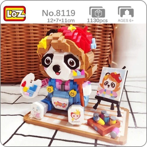 Loz 8119 Panda painter Brand New 6932691981198 | eBay Australia