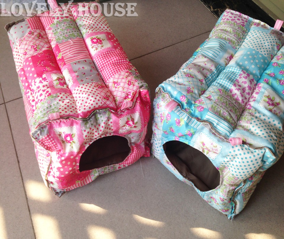 Hammock for Rabbit/Guinea Pig/Ferret/Small Animals Hanging Bed Toy ...