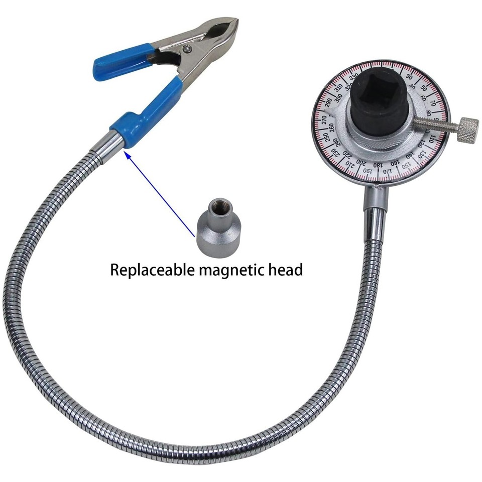 Torque Gauge Angular Tool Torque Angle Meter with Magnetic Torque Angle ...