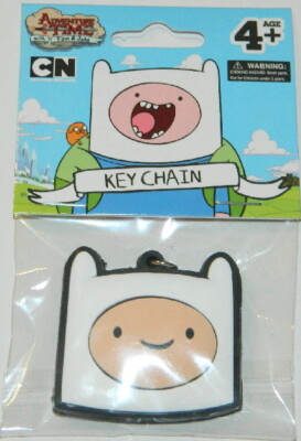 Adventure Time TV Series Finn Head PVC Key Chain NEW UNUSED | eBay