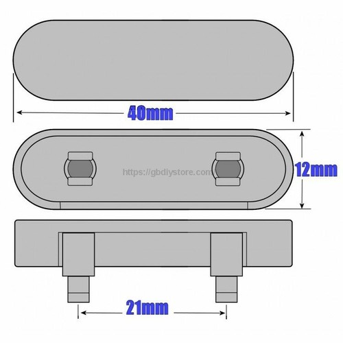 Window Drain Caps Pvc (15) Weep Hole Drainage Covers uPVC Double ...