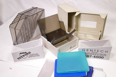 Lot of 3.5" Floppy Disk Storage Cases and one 5.25" case | eBay