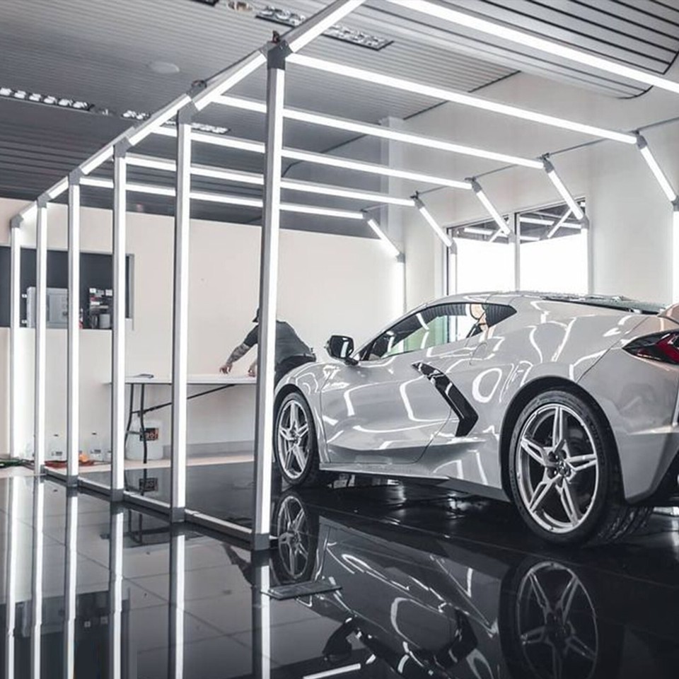 LED Tunnel Light Car Detailing Shop Light for Garage Workshop Basement ...