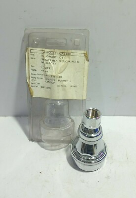 Sloan Valve A112.18.1M Self Cleaning ACT-O-Matic Shower Head 2.5 G.P.M ...