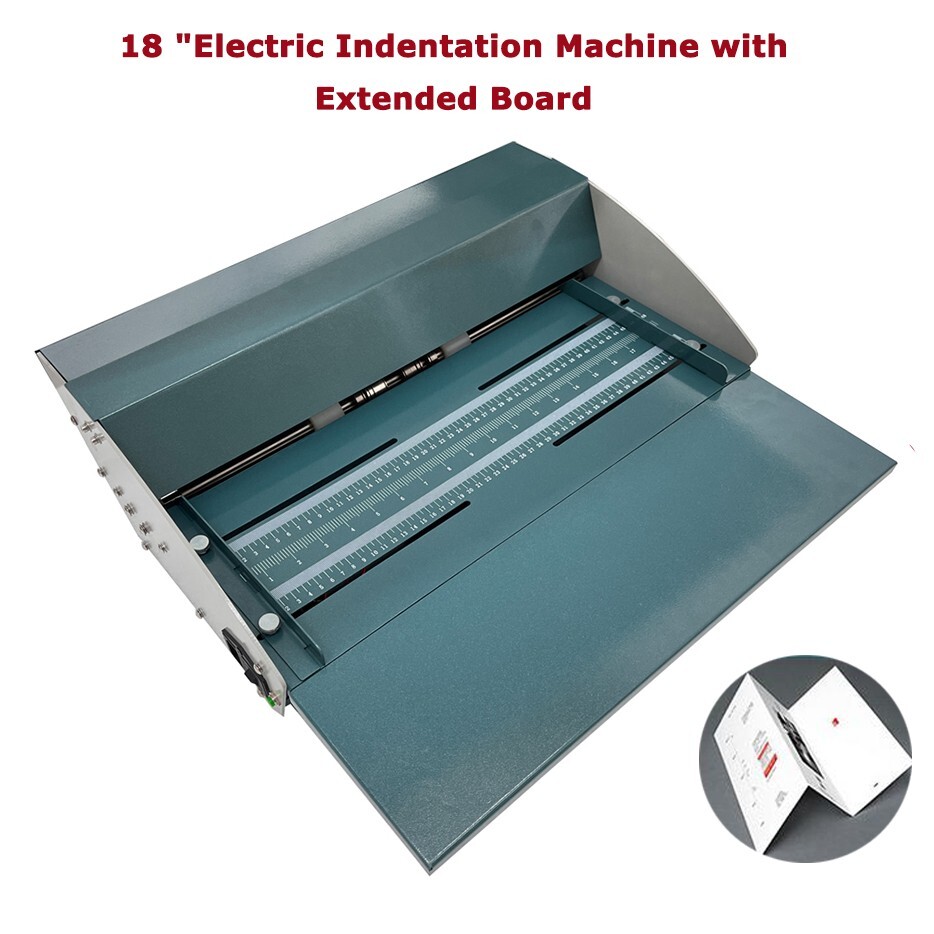 18" Electric Scorer Perforator Paper Creasing Machine 110V 3in1 Scoring ...