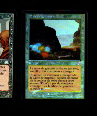 MRM FR/VF FOIL Gemstone Mine - Mine de gemmes Ex+/NM- MTG magic TSP | eBay