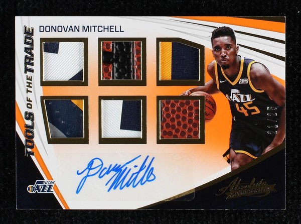 2017-18 Panini Absolute - Tools of the Trade Signatures Six Swatch ...