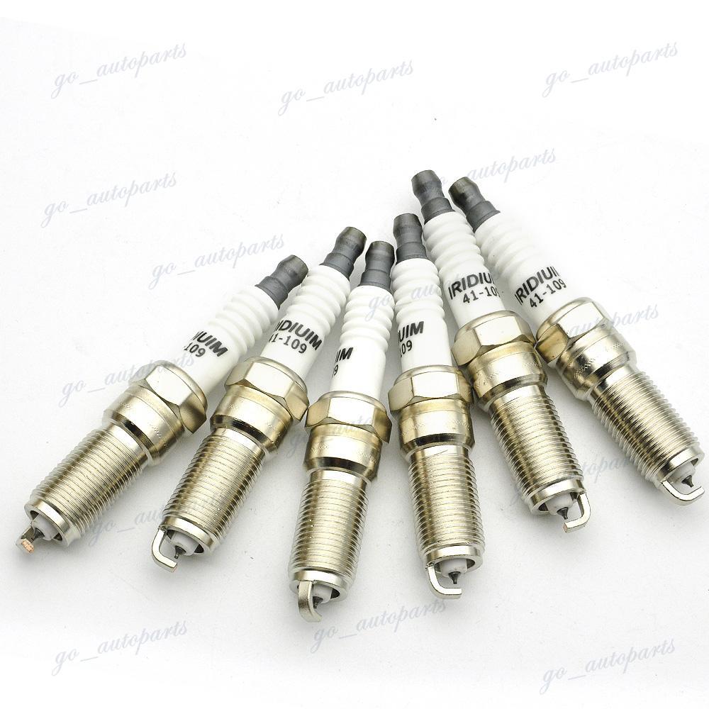 6Pcs Spark Plugs 41-109 Iridium 12622561 For Buick Cadillac Chevrolet ...