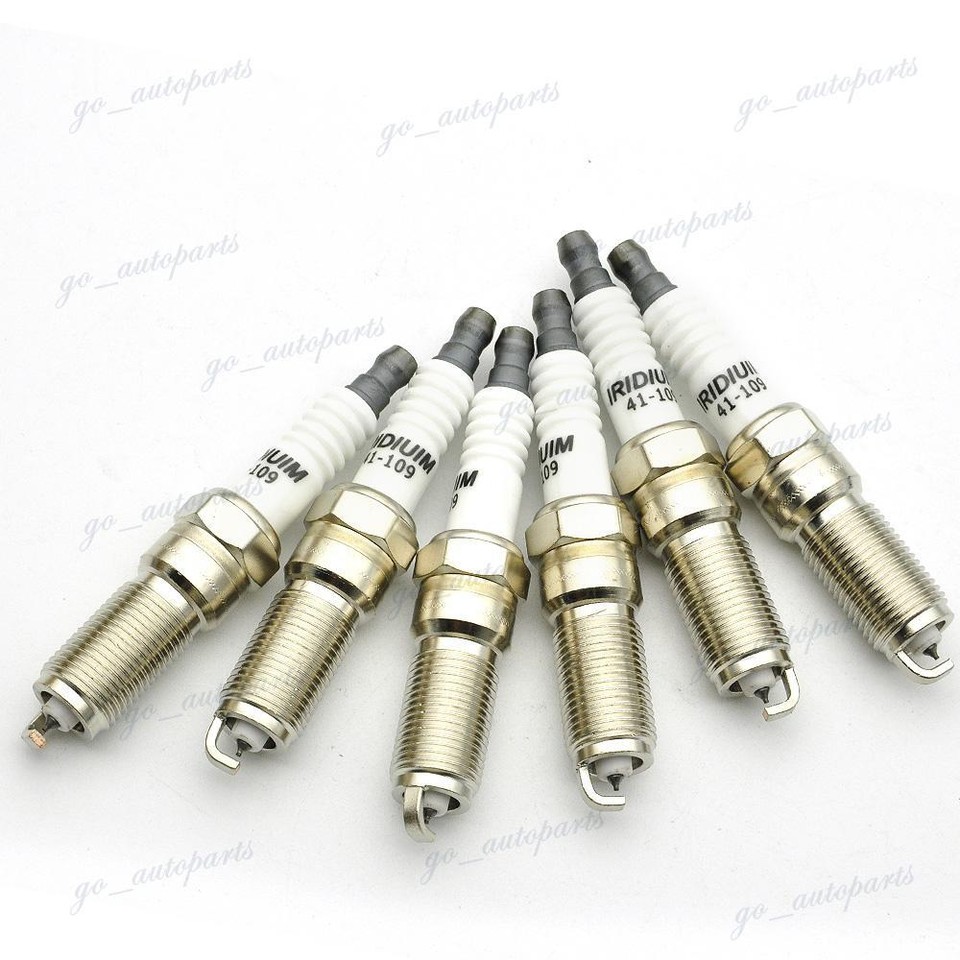 6Pcs Spark Plugs 41-109 Iridium 12622561 For Buick Cadillac Chevrolet ...