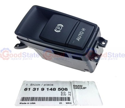 GENUINE Bmw X5 X6 E70 E71 E72 Park Brake Switch Button Unit Auto H Hold ...