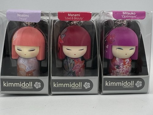 Kimmidoll Keychain NOZOMI-hope MANAMI-love/beauty MITSUKO-optimism New ...