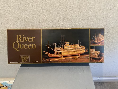 Vtg Golden Kits River Queen Scale 1:50 Made In Spain *NEW* | eBay