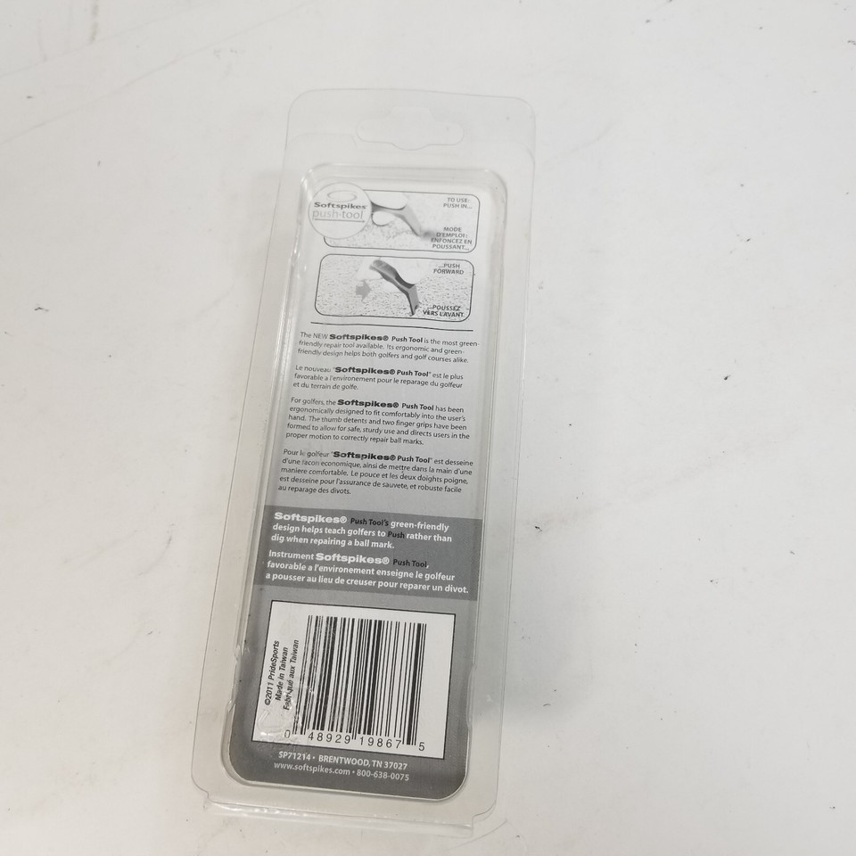 Softspikes Push Divot Repair Tool With Golf Ball Marker | eBay