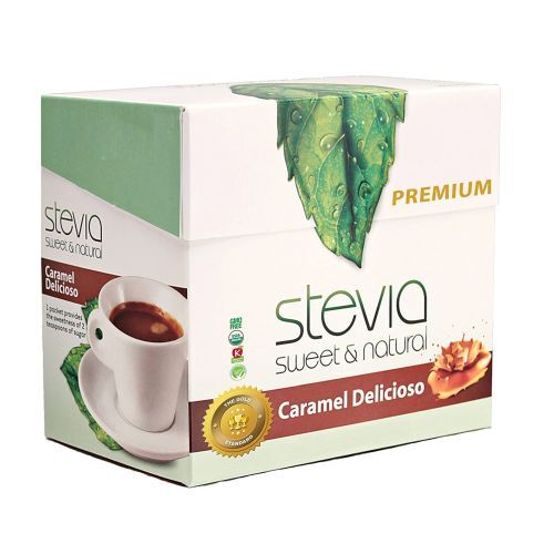 Simply Stevia Powder 40 Single Serve Packets Caramel Delicioso for sale ...