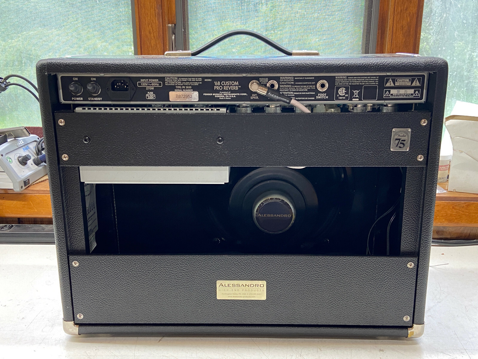 Alessandro High-End Products Fender 68 Custom Pro Reverb Hand-Wired ...