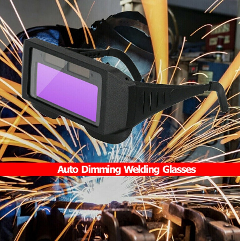 Welding Glasses Auto Darkening Goggles Mask Safety Automatic Dimming ...