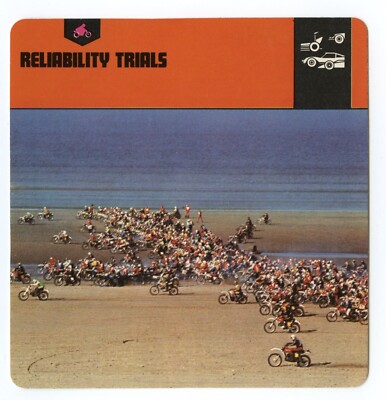 Reliability Trials - Racing Motorcycle Group Edito Service SA Auto ...