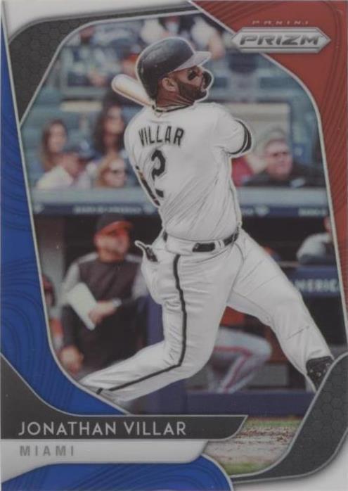 2020 Panini Prizm - Tier III Jonathan Villar #202 Red White & Blue ...