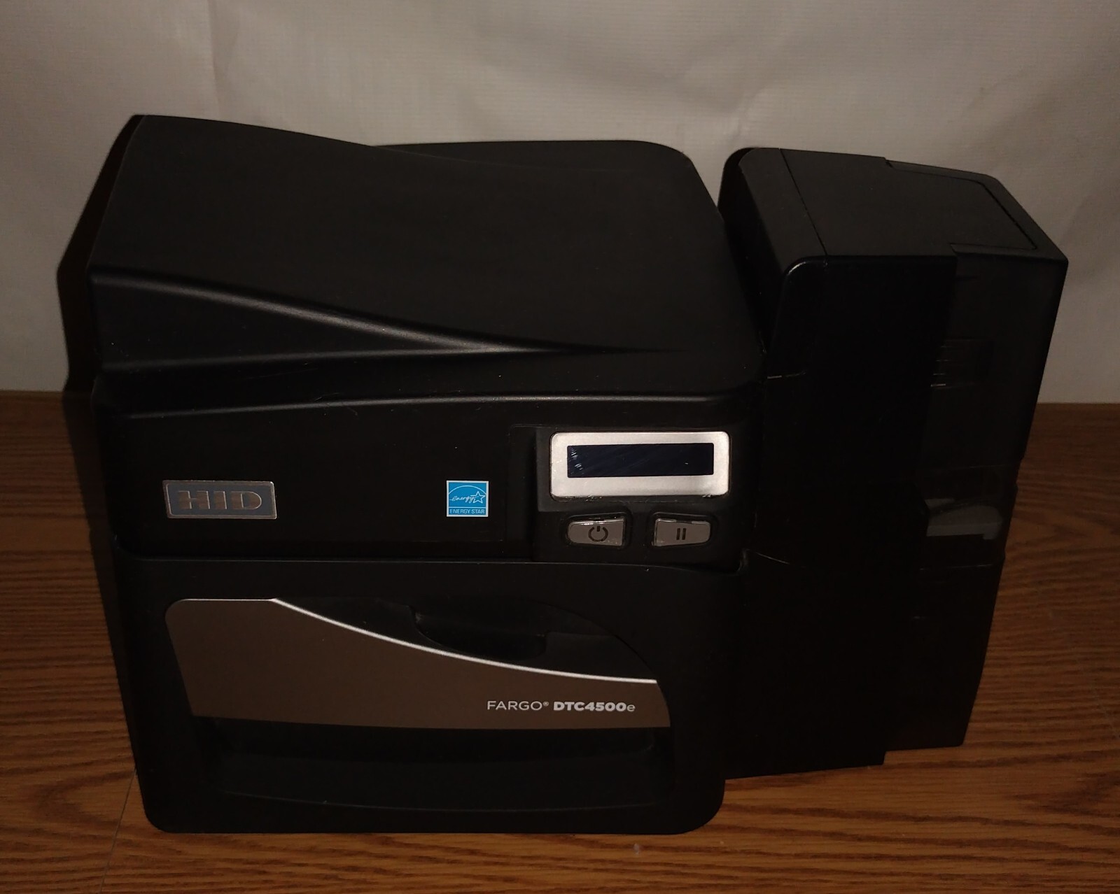 HID Fargo DTC4500e Color Single-Side ID Card Printer & Encoder USB/LAN ...