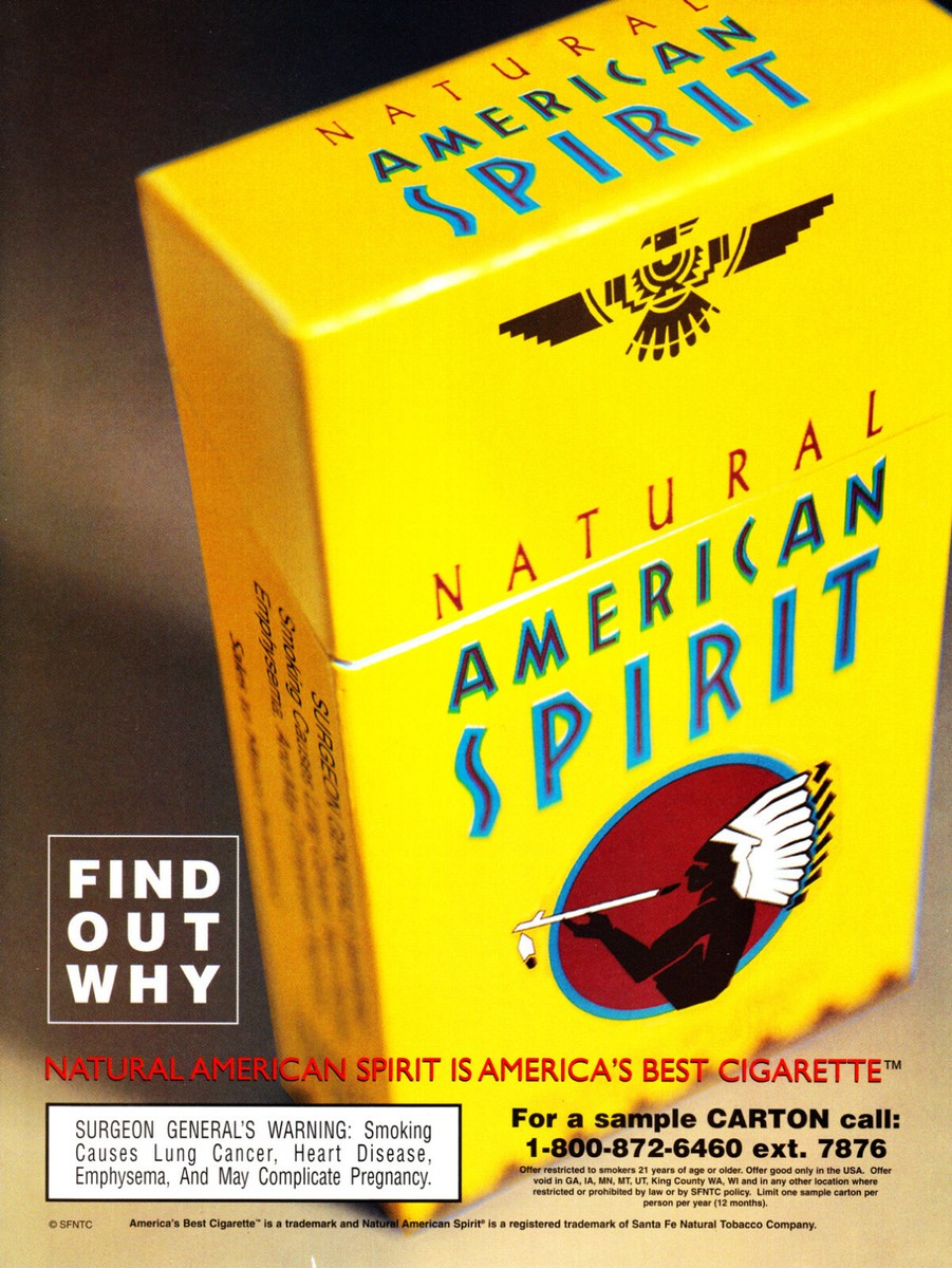 Cigarros American Spirit Ultra Light Ninety Percent Of U.S. Tobacco Is