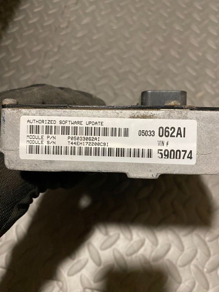 2003 03 PT CRUISER ECM ECU MODULE PCM TURBO P05033062AI 062 | eBay