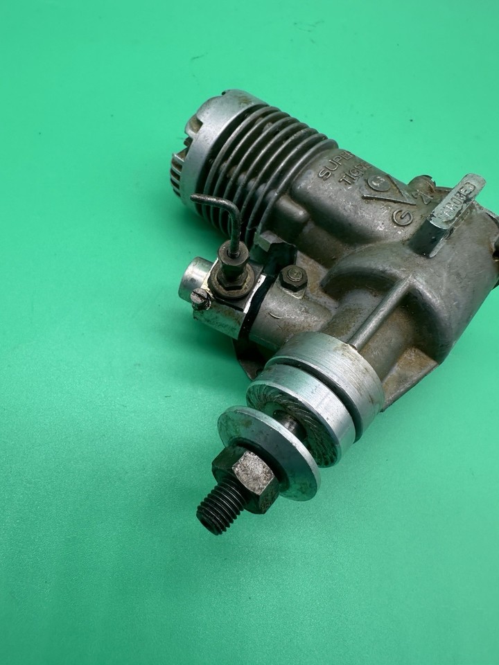 Super Tigre G21. 46 - RC Engine Airplane Saturno Made In Italy Chromed ...