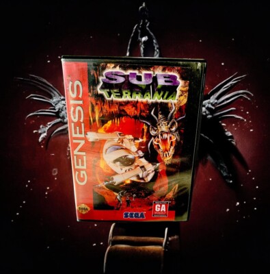 Sub Terrania (Sega Genesis, Complete W/ Case & Manual) Free S/H 10086015515| eBay