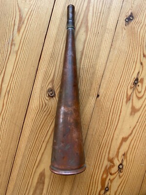 13” Vintage Copper & Brass Hunting or Hunt Horn | eBay UK