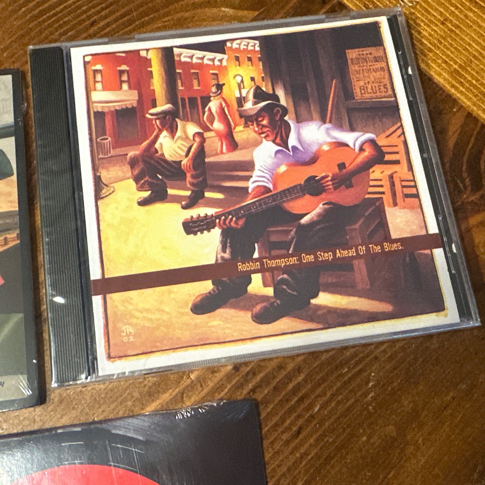 2 CD SET NEW ROBBIN THOMPSON One Step Ahead Of The Blues Blur In ...