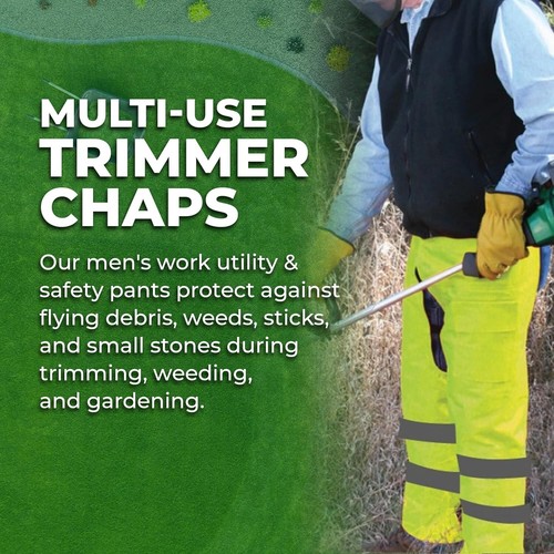 Cold Creek Loggers Protective Trimmer Safety Weed Eater String Chaps | eBay
