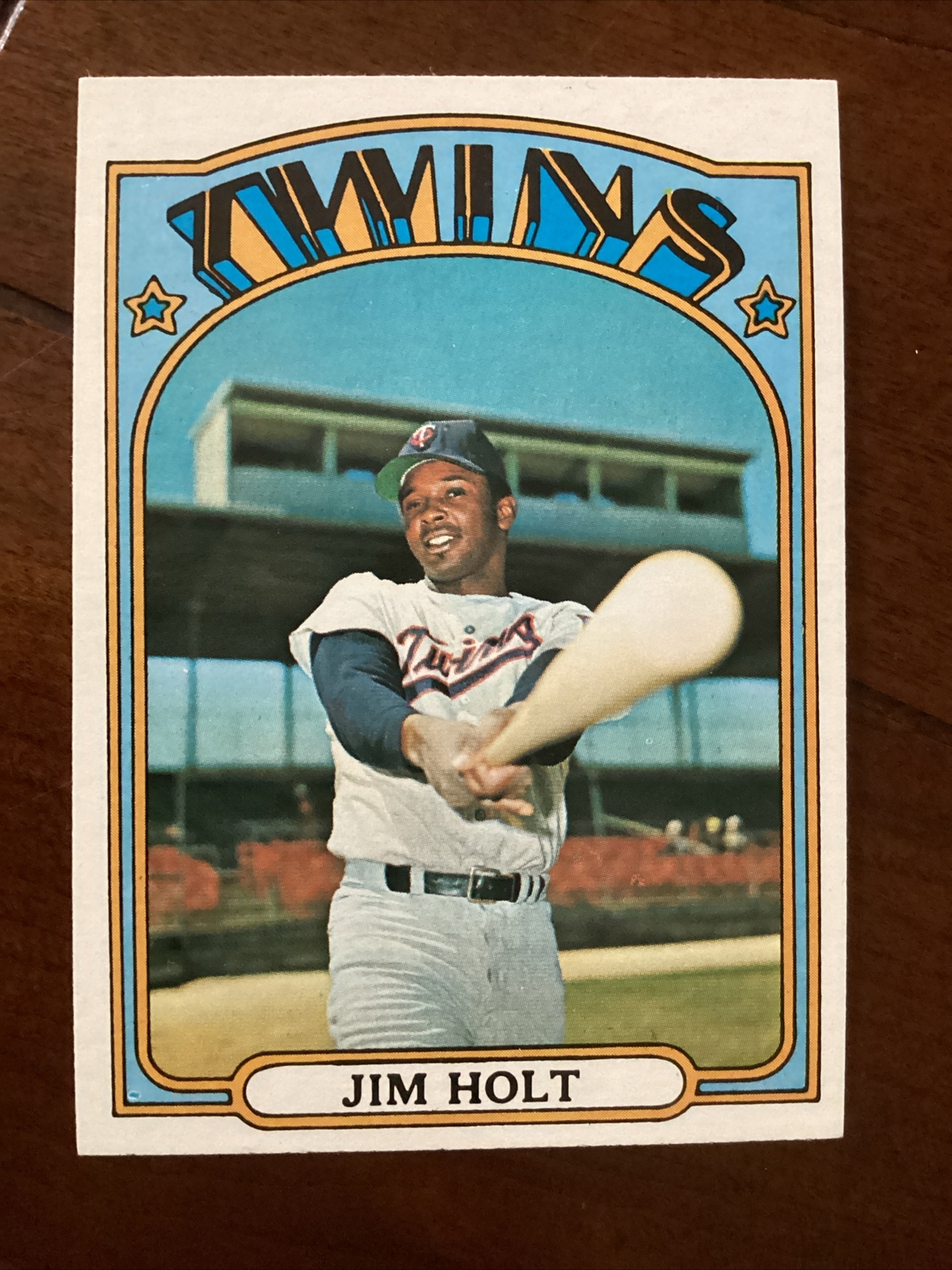 1972 Topps Semi High #588 Jim Holt Twins MINT razor sharp! | eBay