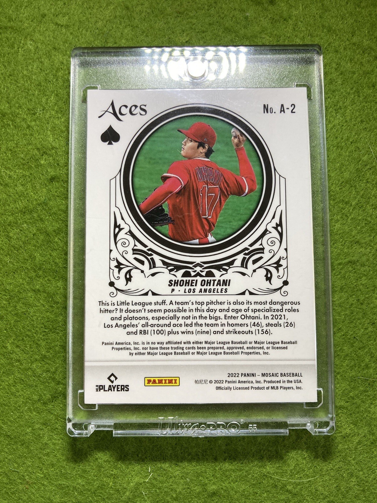 Shohei Ohtani ACES MOSAIC SILVER FOIL CARD 2022 Mosaic SHOHEI OHTANI ...