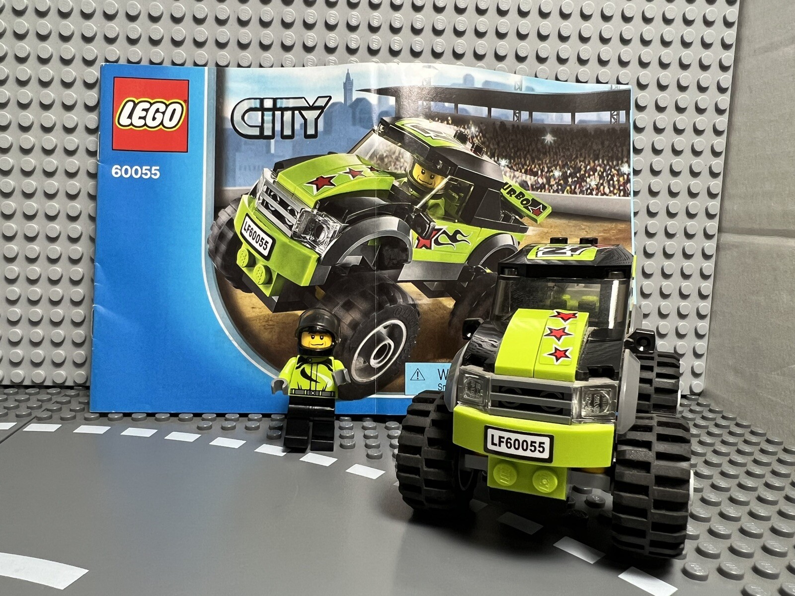 LEGO City Monster Truck 60055 Complete With Manual Monster Jam L9 | eBay