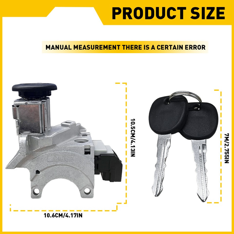 Ignition Lock Cylinder Housing With Passlock Sensor Replace GMC 1PCS ...