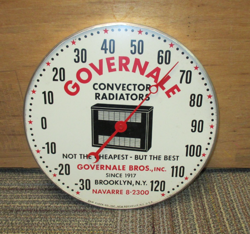 Vintage GOVERNALE Radiators/Heaters Sign Great Colors Brooklyn, NY PAM ...