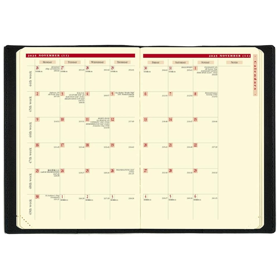 Quo Vadis 2025 Edition Business Prestige/Anpara Planner Diary (Weekly ...