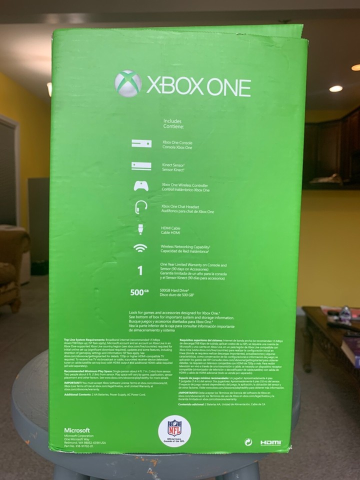Unique Xbox One Kinect Bundle - Brand New, Model 1540/1520 - Serial ...