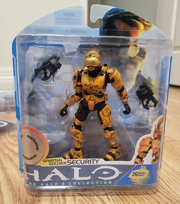 Halo 3 Spartan Soldier Security McFarlane Toys 2010 BUNGIE 343 ODST ...