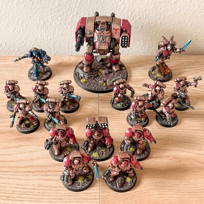 Warhammer 40k Primaris Marines - Painted Minotaurs Army - BoxedUp (219 ...