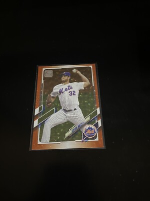 Steven Matz 2021 Topps Orange Foil /299 baseball card Mets 56 | eBay